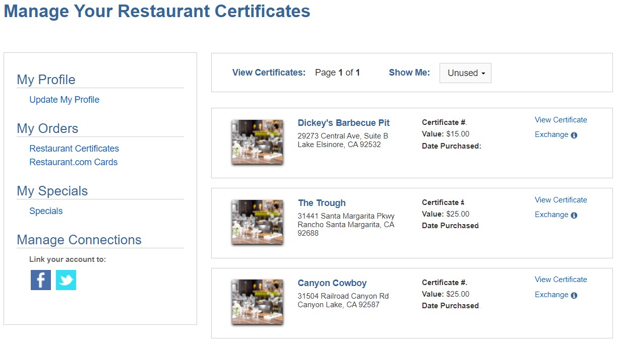 Restaurant.com - Save on Dining Out! | deedni