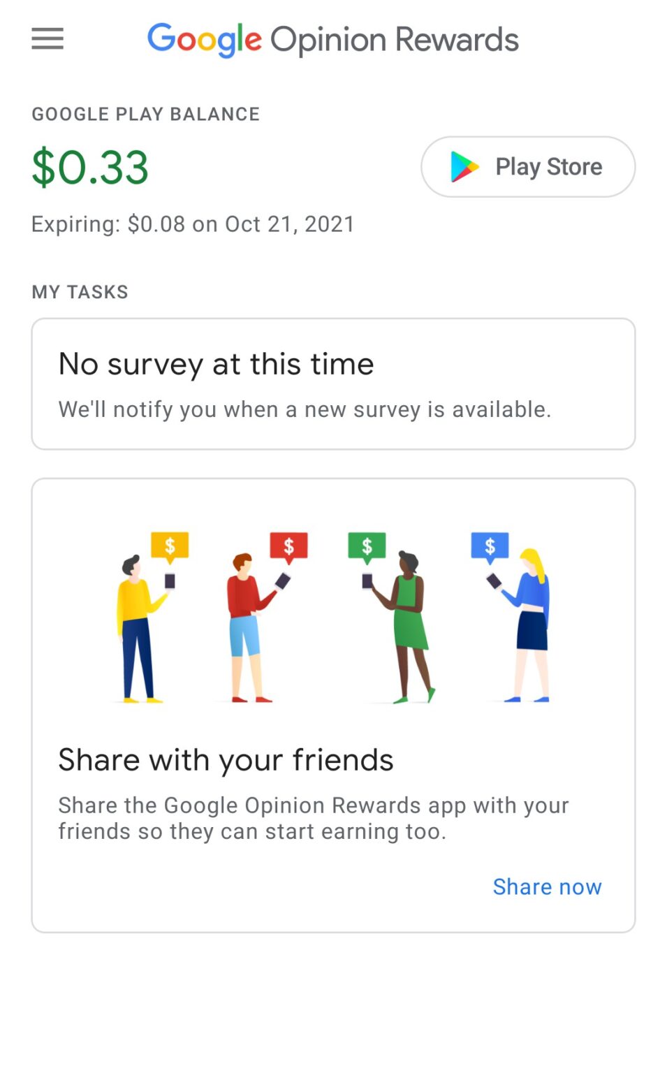 Google Opinion Rewards | deedni