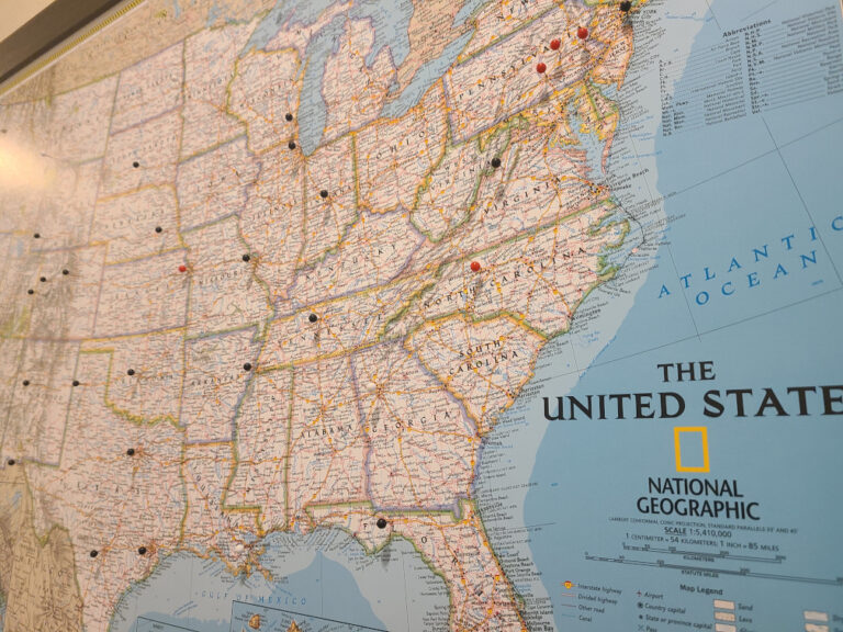 Push Pin Travel Maps Track Your Travels | deedni